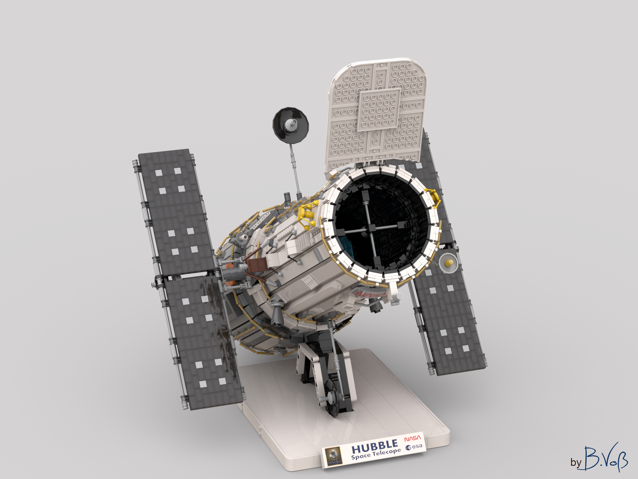 Hubble Telescope Scale