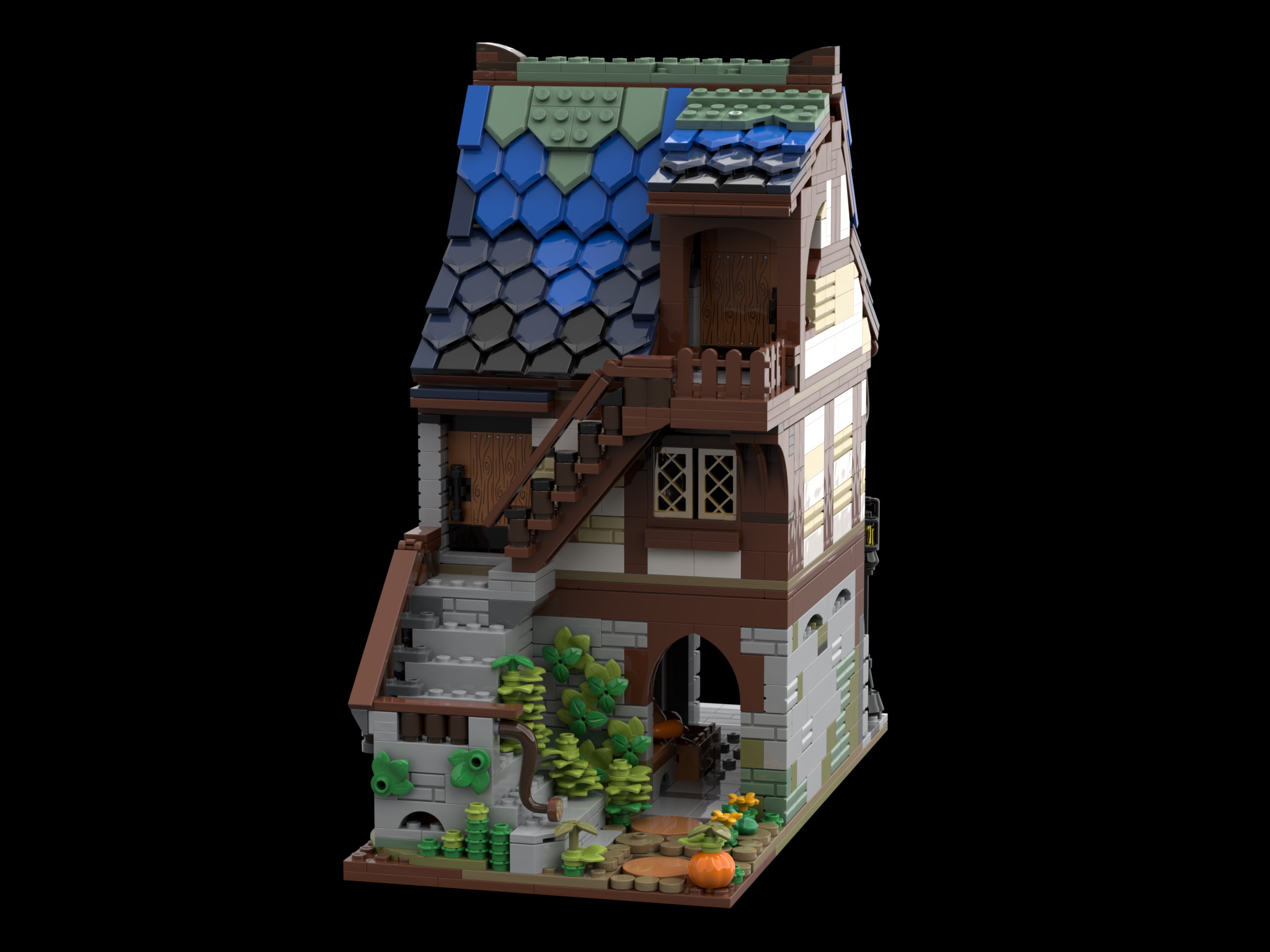 Medieval Blacksmith Building